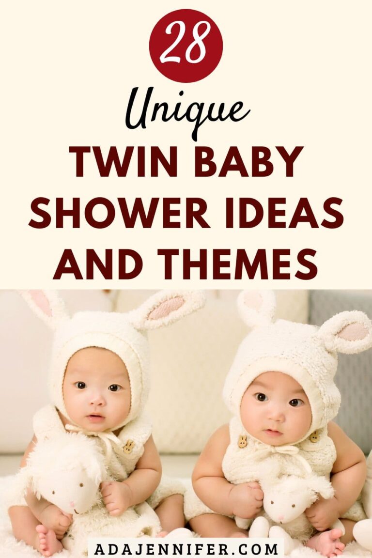28 Unique Twin Baby Shower Ideas - Ada Jennifer