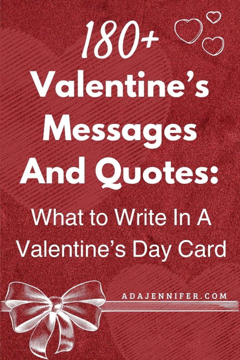 180+ Valentine’s Messages And Quotes- What To Write In A Valentine's ...