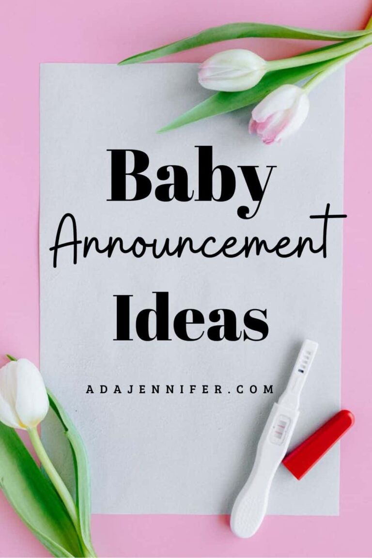 Baby Announcement Ideas - Ada Jennifer