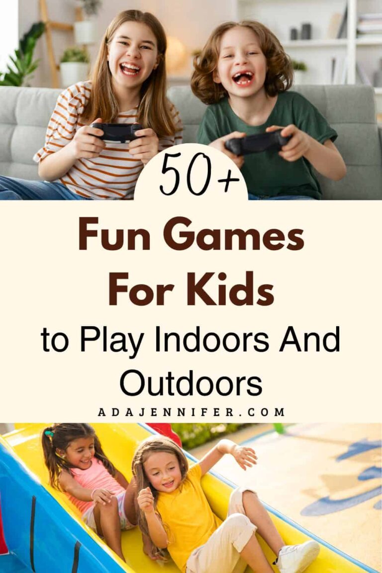 50+ Games to Play with Kids To Keep Them Entertained - Ada Jennifer