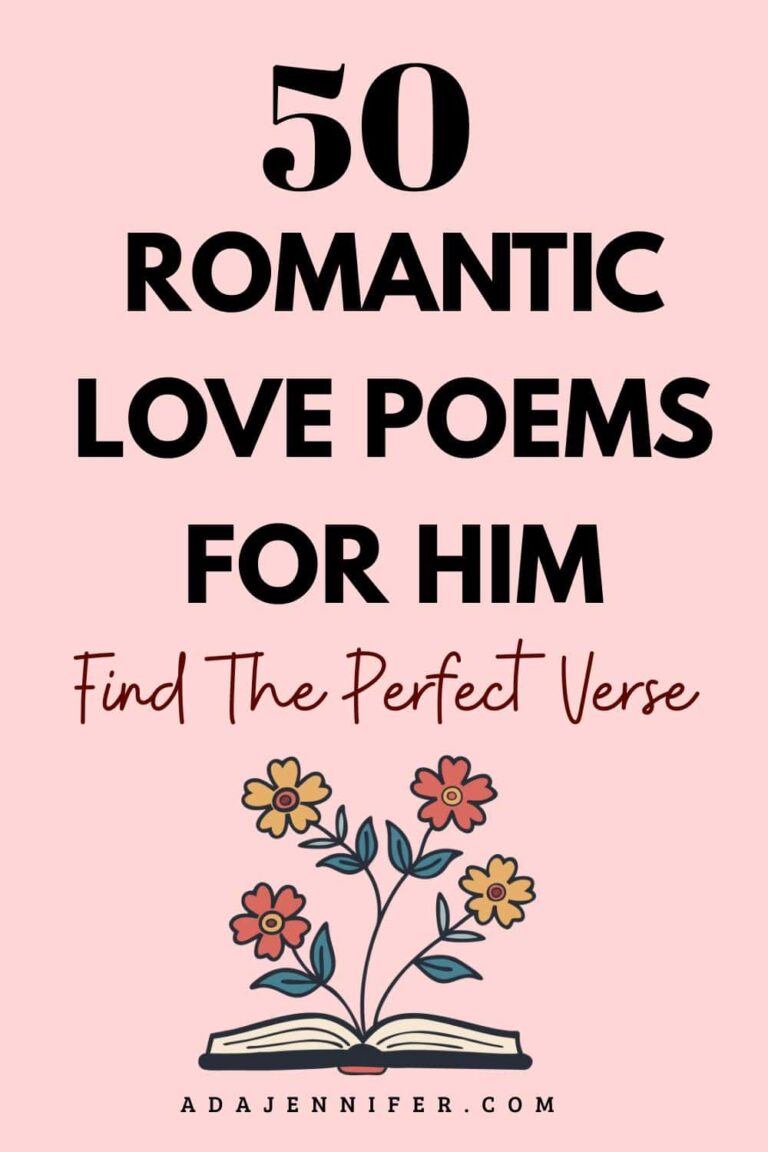 50 Romantic Love Poems for Him — Find the Perfect Verse - Ada Jennifer